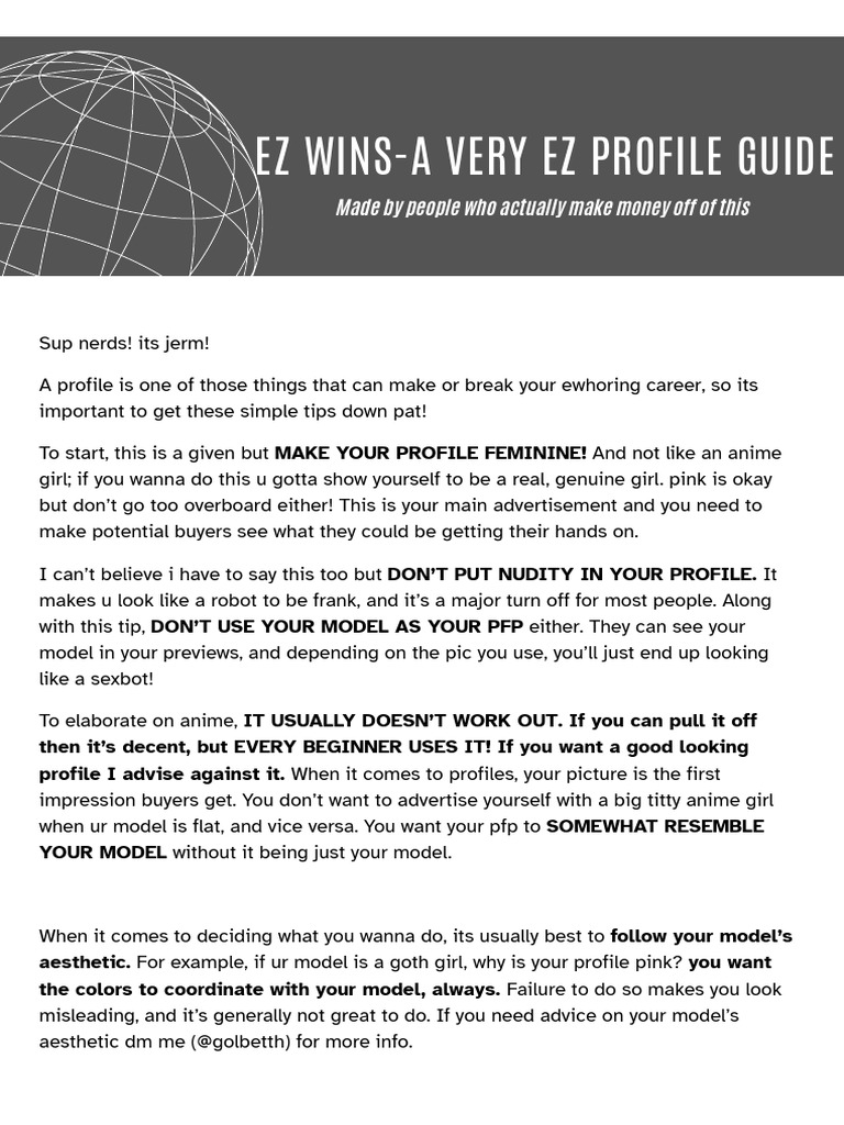 Profile Guide (6) (1) | PDF