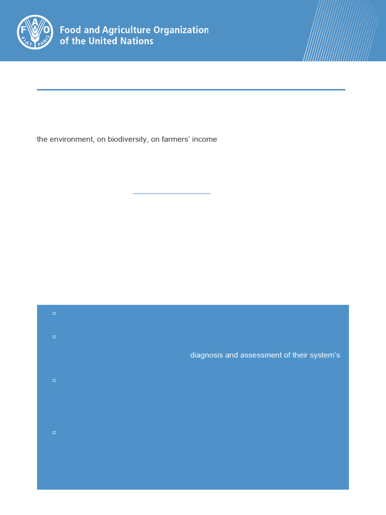 TAPE: Agroecology Performance Evaluation Tool | PDF | Agroecology ...