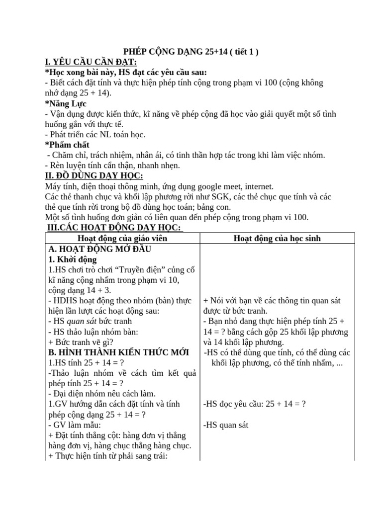 Phép C NG D NG 25 | PDF