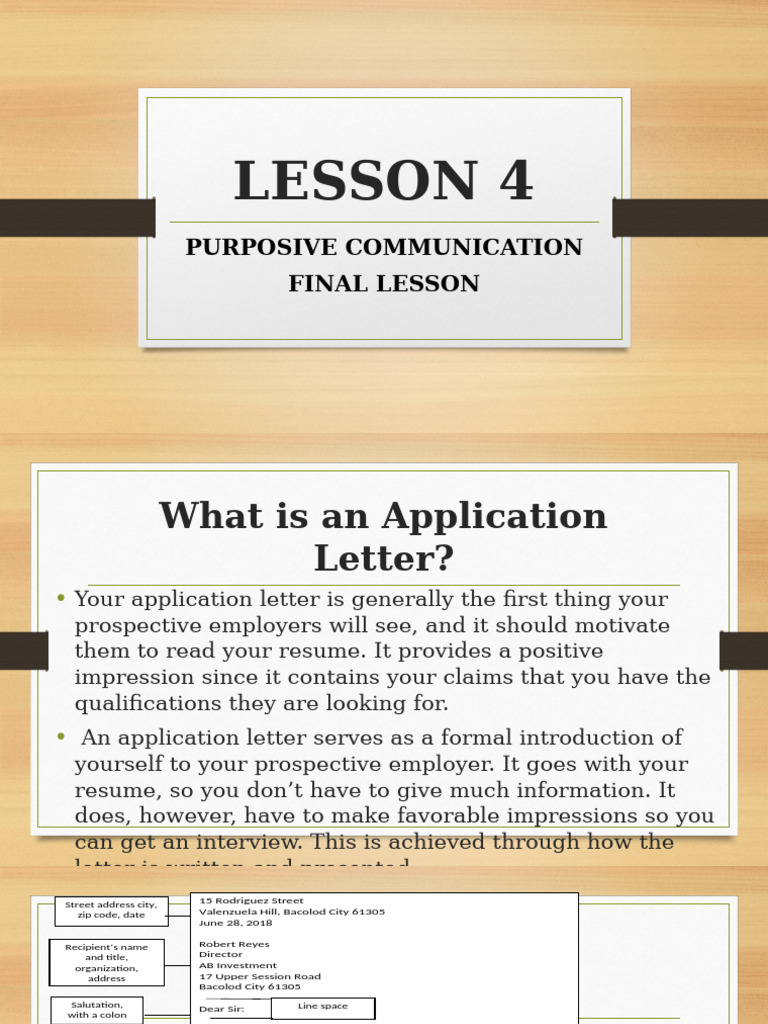 Lesson 4 Purposive Communication | PDF | Paragraph | Proofreading