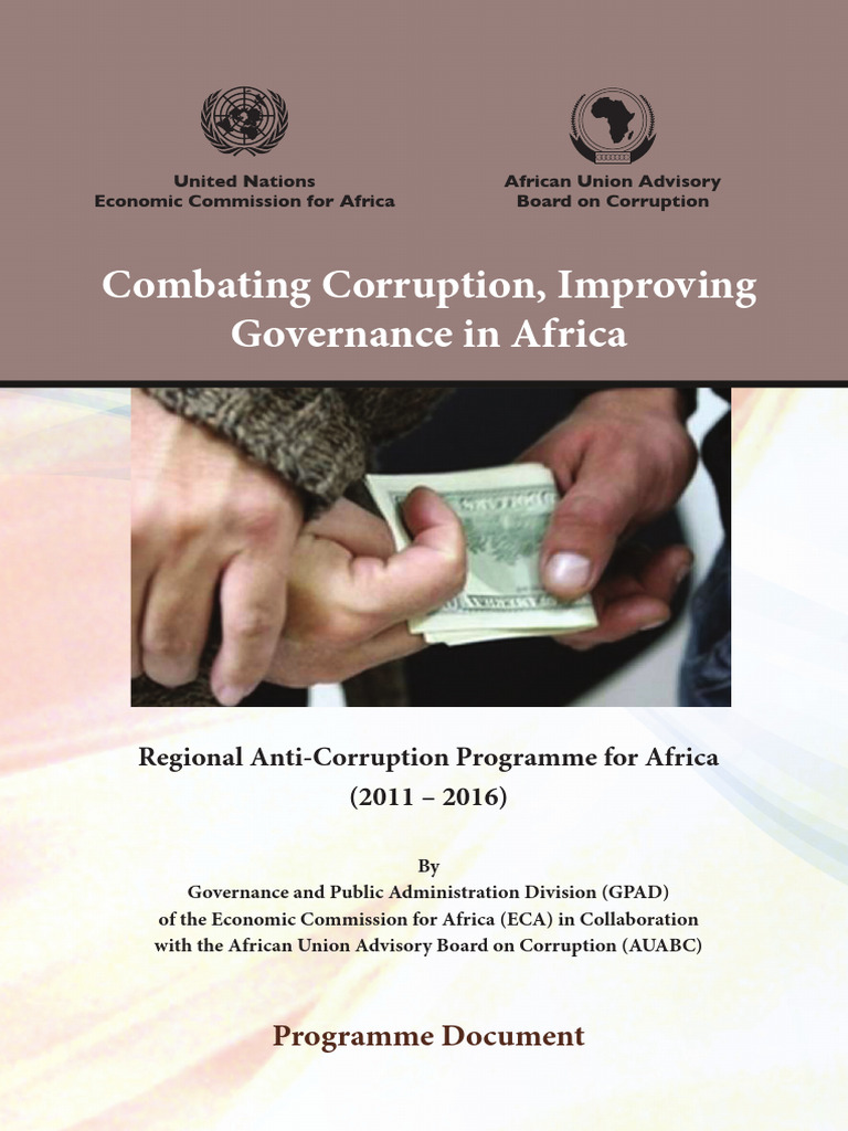 Combating Corruption Improving Governance - E | PDF | Political ...