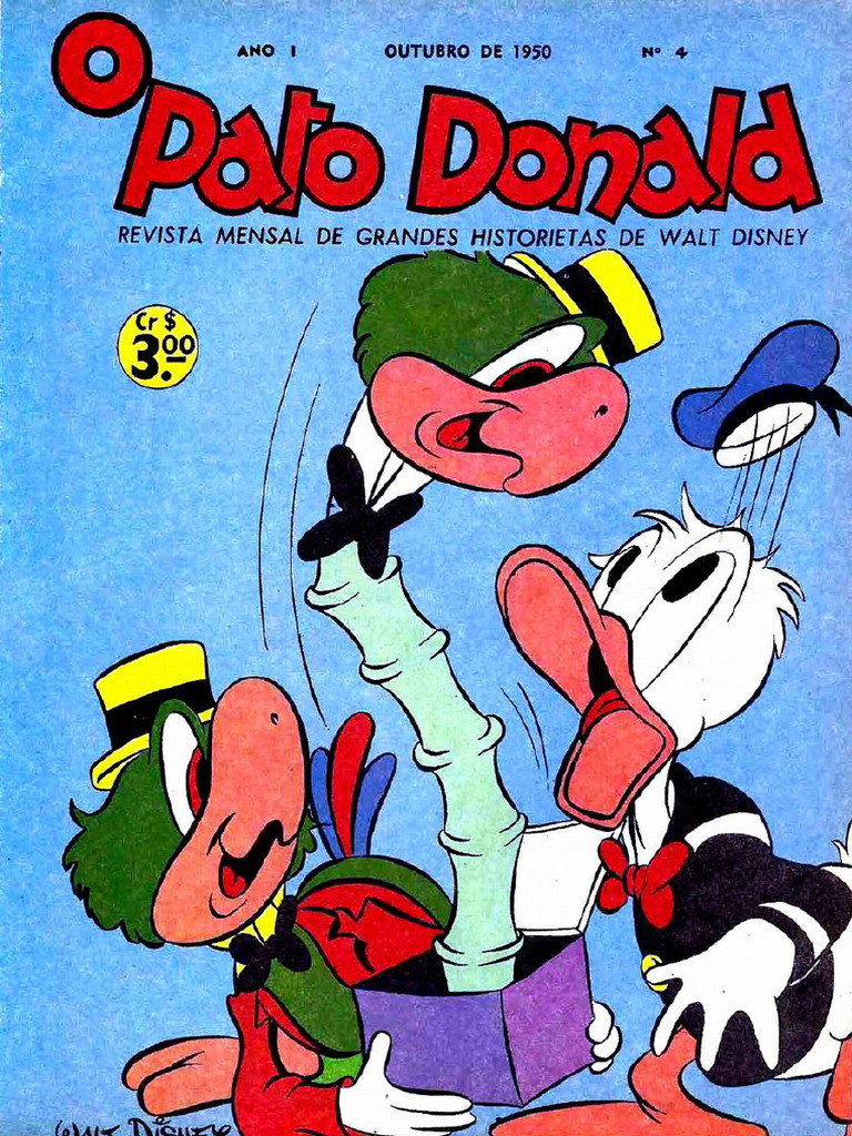 Pato Donald #0004 Outubro 1950 (Abril) | PDF