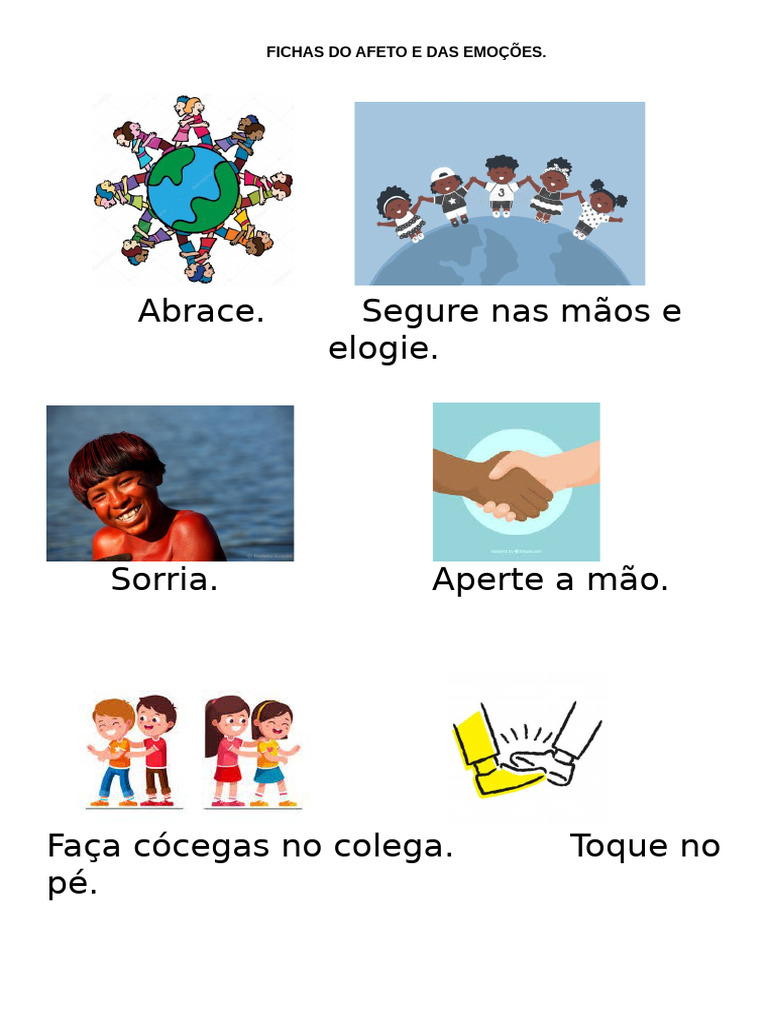 Fichas Do Afeto. | PDF