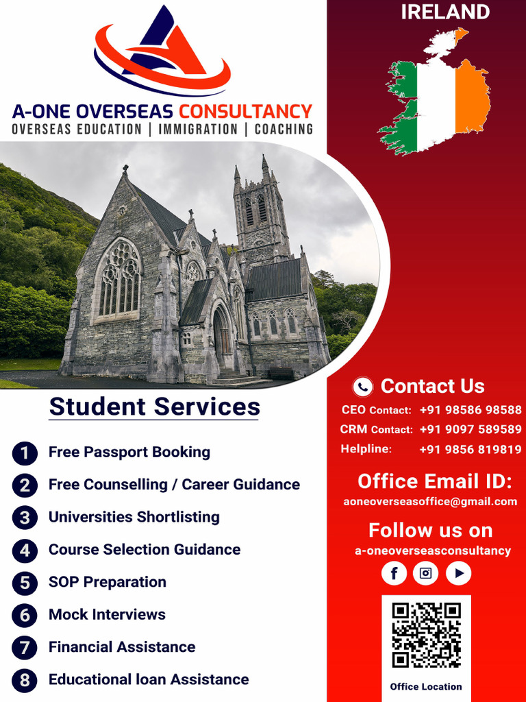 Ireland Student Visa Checklist | PDF