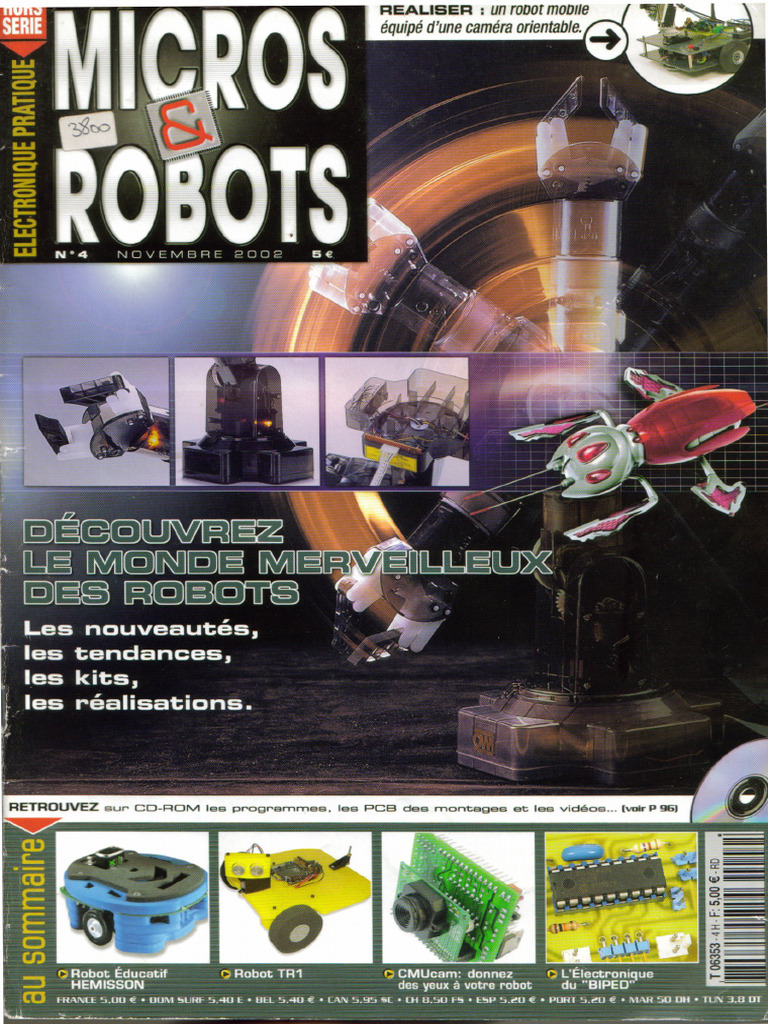 Electronique Pratique HS Micros & Robots - 0004 | PDF