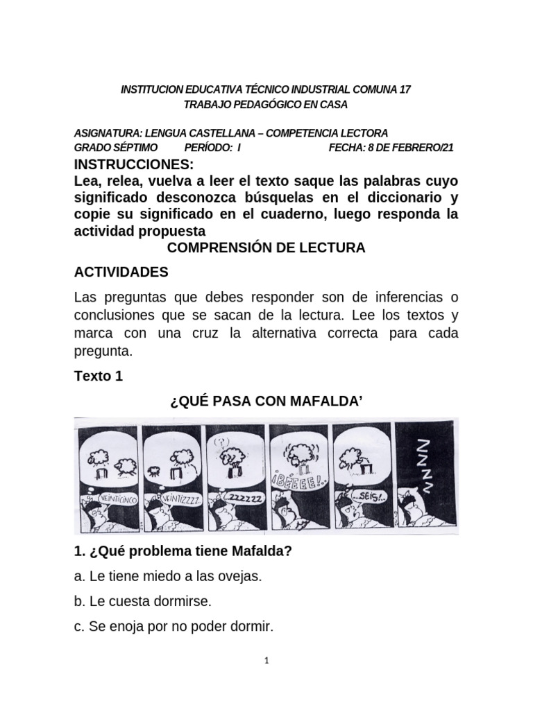 Sofia Angulo Mosquera - LC - C.L 08 Febrero 2021 | PDF