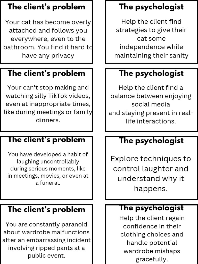 The Client's Problem - 20250209 - 113003 - 0000 | PDF | Superstitions