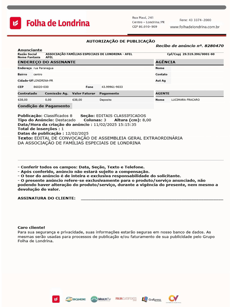 Recibo 8280470 | PDF