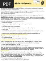 Fuel Allowance Application Form | PDF | Pension | Income