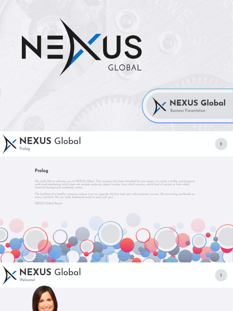 NEXUS Presentation English Official | PDF | Cryptocurrency
