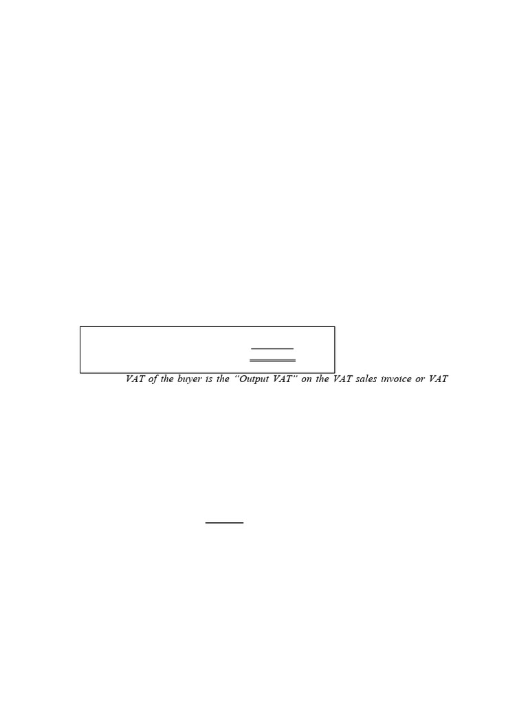 CHAPTER 9 INPUT VAT Student | PDF | Value Added Tax | Depreciation