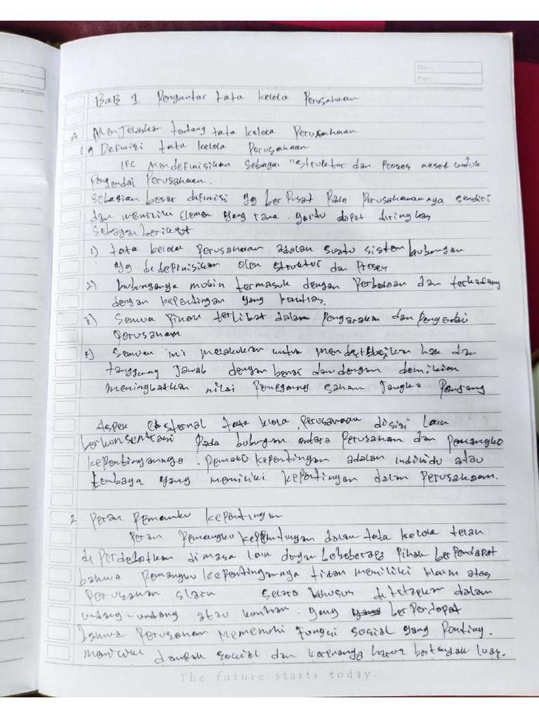 Resume Bab 1 Dan 2 | PDF