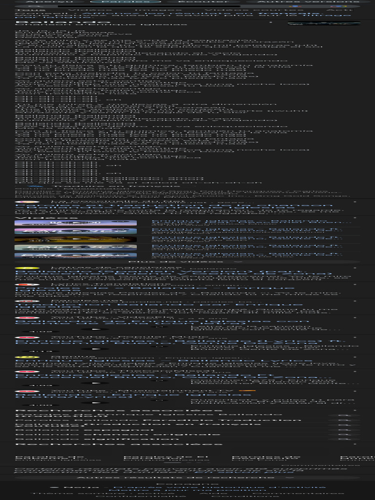 Letras de "Bailando" de Enrique Iglesias | PDF