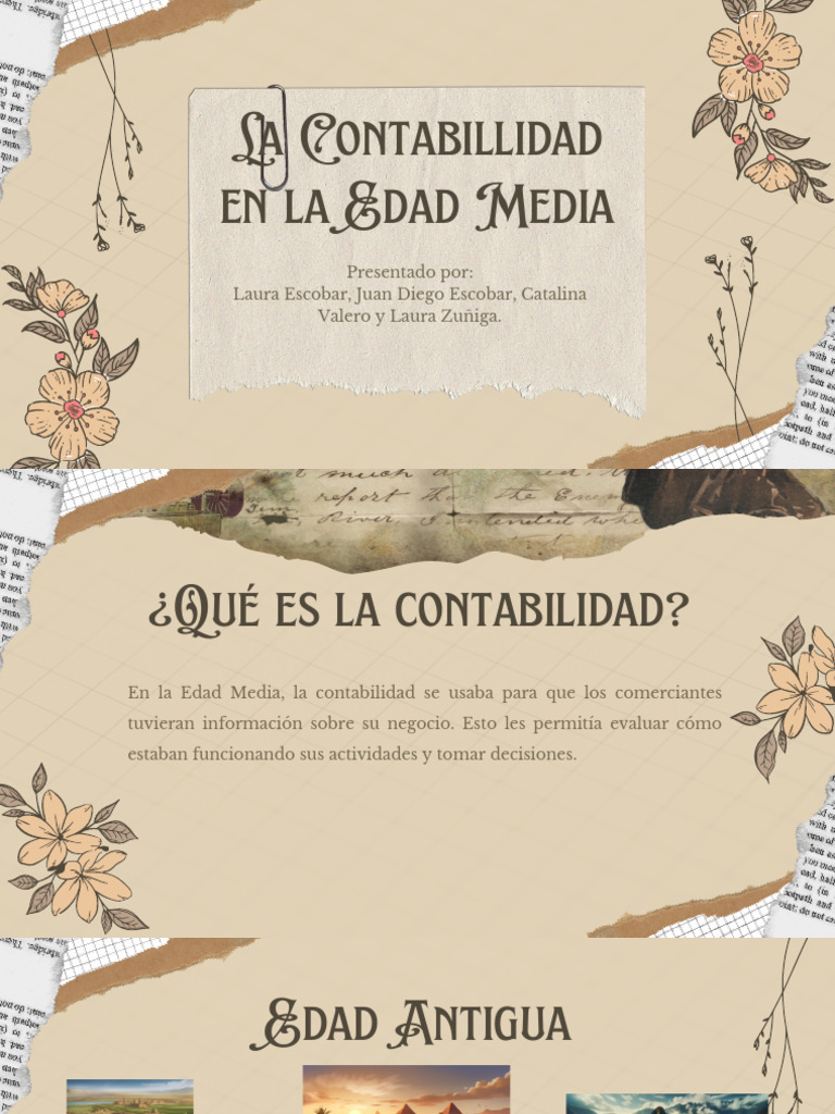 Contabilidad en la Edad Media | PDF