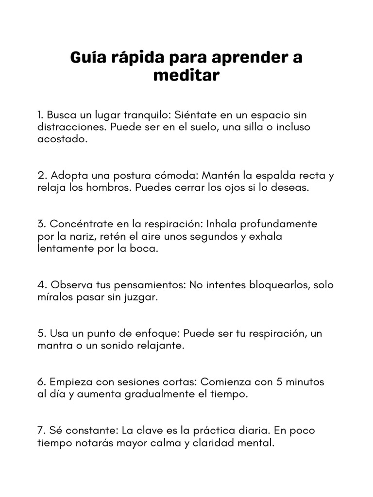 Guía para Meditación ? - 20250215 - 213047 - 0000 | PDF