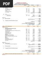 Detailed Unit Price Analysis DUPA | PDF | Concrete | Civil Engineering