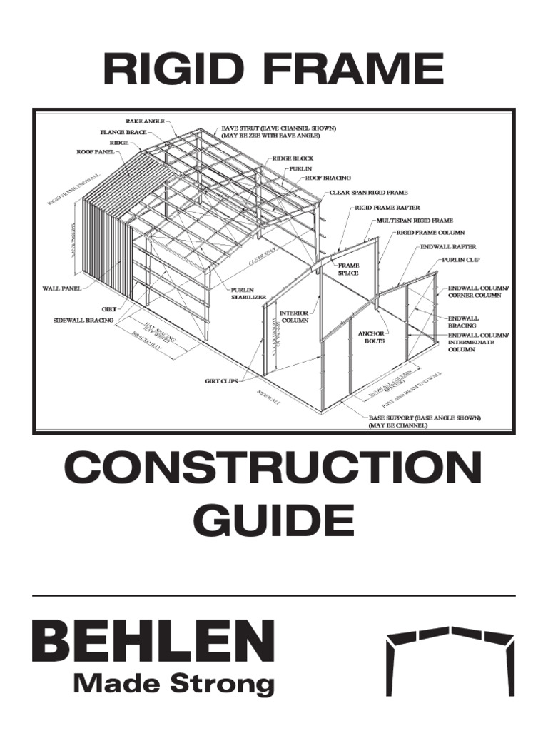 Rigid-Frame-Construction-Guide | PDF | Framing (Construction)