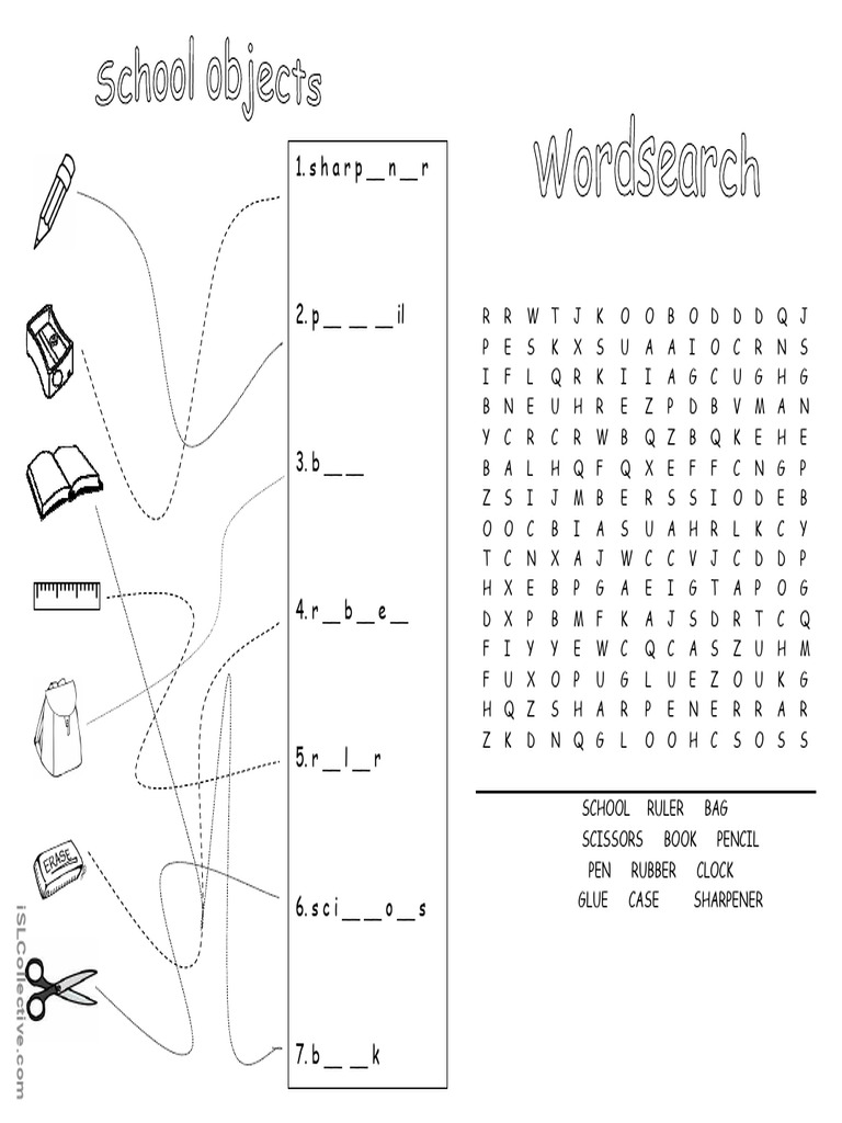 School Objects | PDF