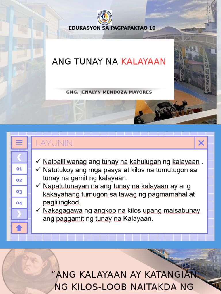 Esp 10 Q1 Modyul 3 Tunay Na Kalayaan | PDF