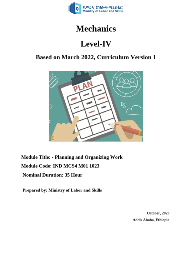 M01 MCS Machine Installation and commissioning TM (2) | PDF | Goal ...