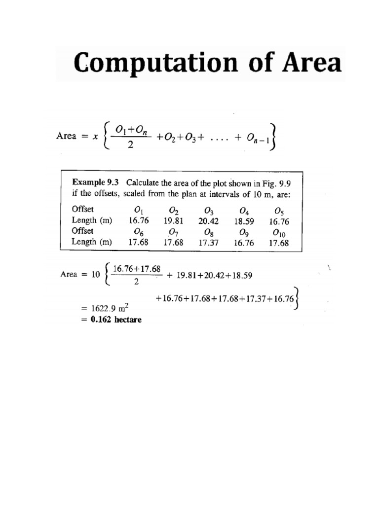 Engineering Survey Notes | PDF