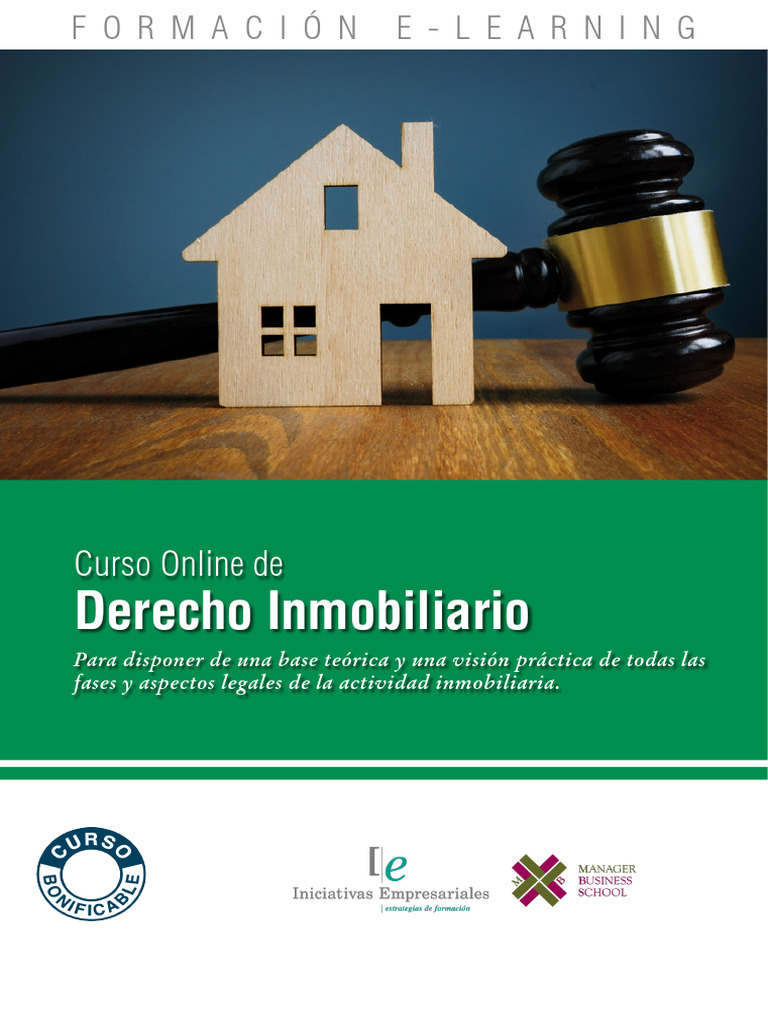Derecho Inmobiliario | PDF | Bienes raíces | Propiedad