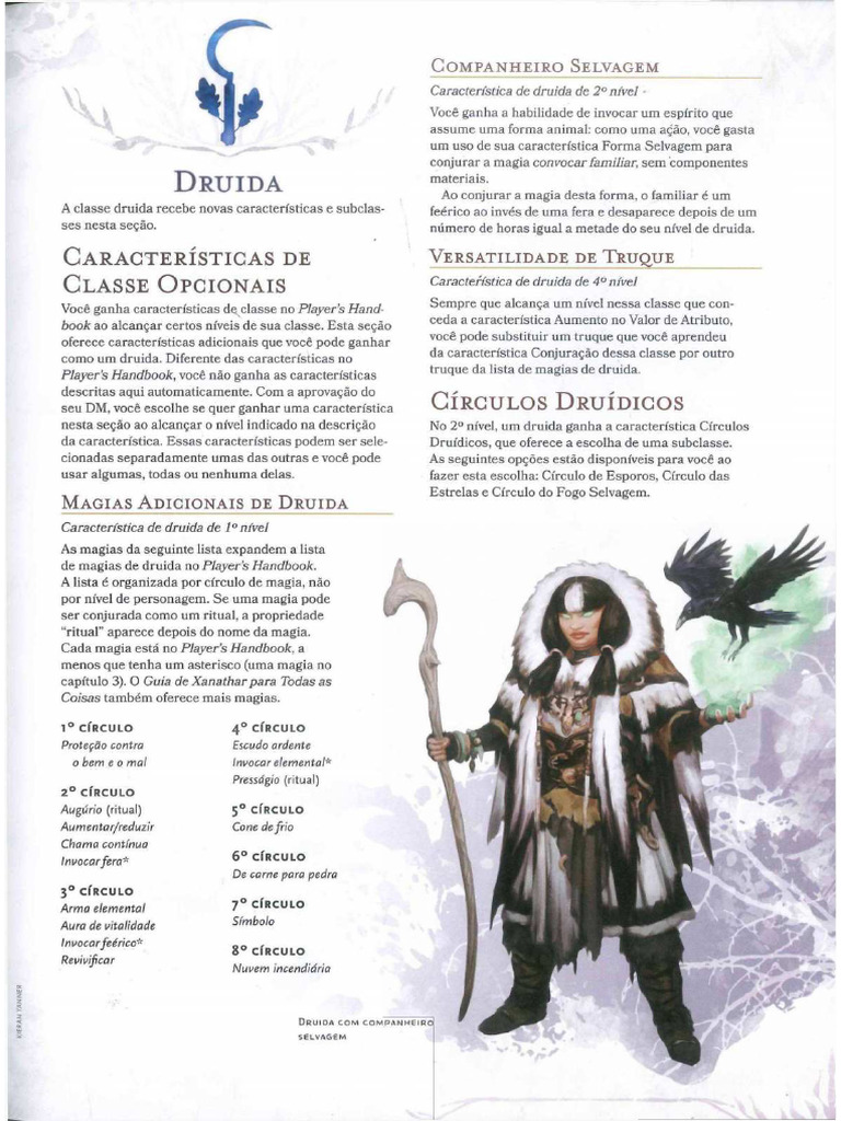Druida - O Caldeirao de Todas As Coisa de Tasha | PDF