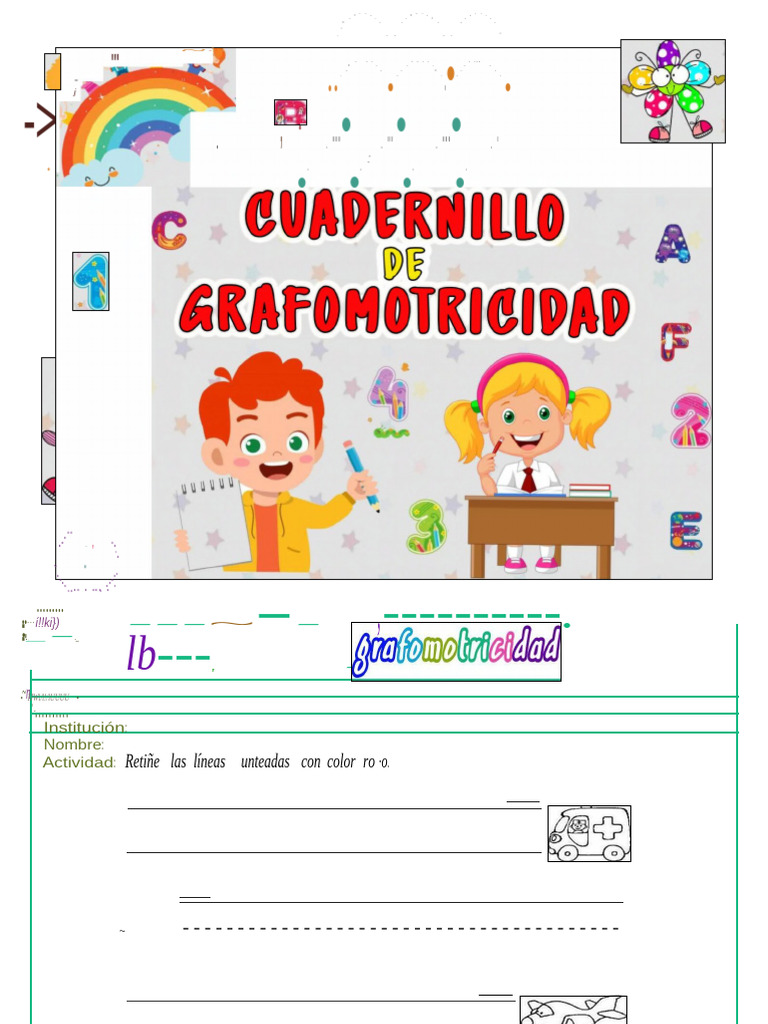 Actividades de Grafomotricidad Infantil | PDF | Araña