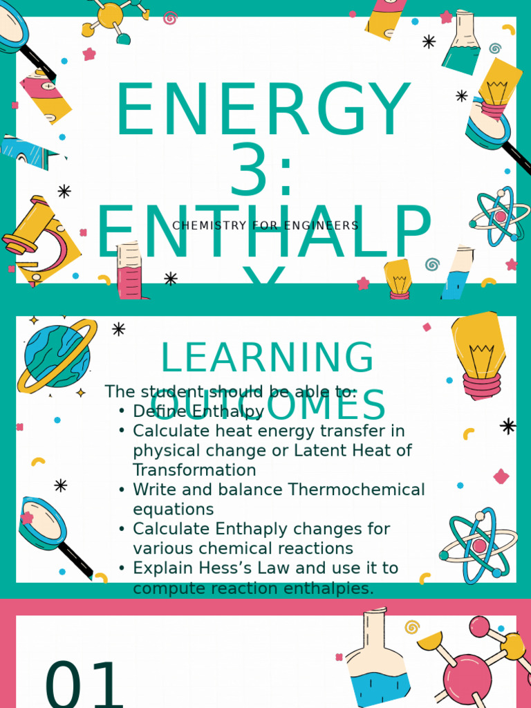 5.1 ENCHML130 LECTURE 4 Energy 3 Enthalpy and Hess Law | PDF | Latent ...
