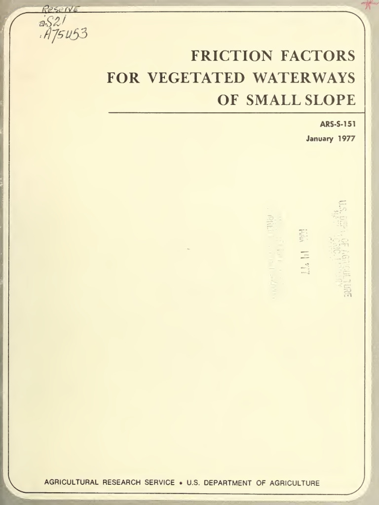 Friction Factor Sars | PDF