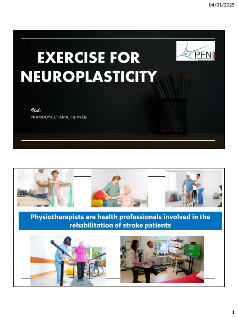 Exercise For Neuroplasticity | PDF | Hippocampus | Memory