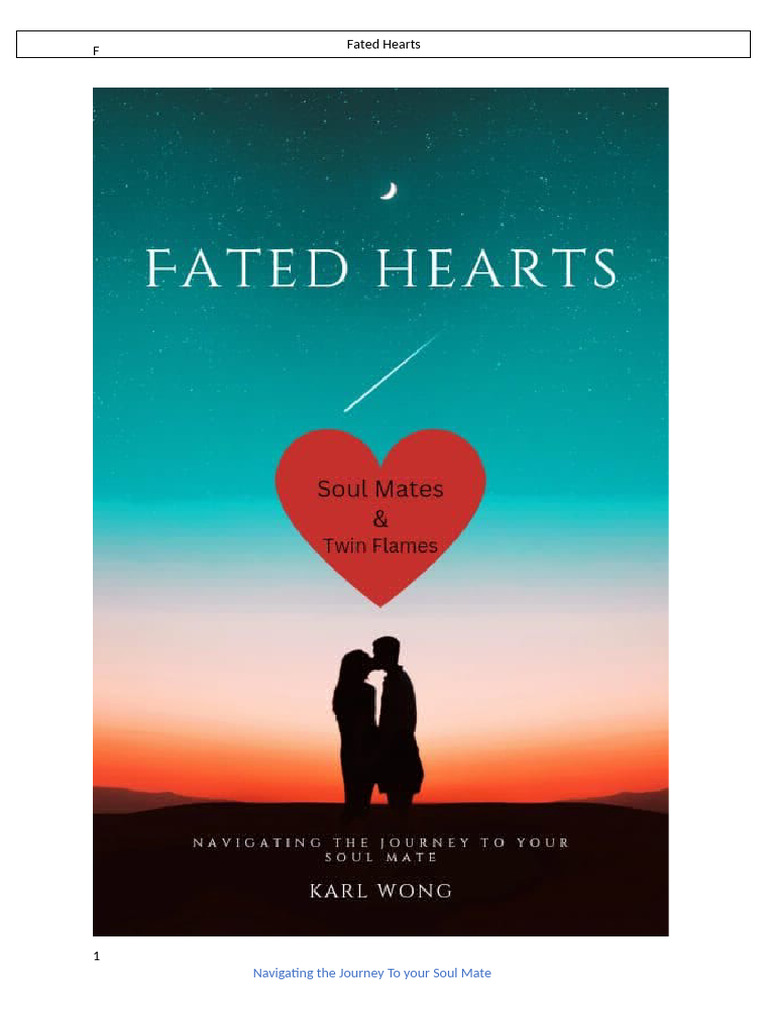 Fated Hearts - Navigating The Journey To Your Soulmate | PDF | Soul | Mentorship