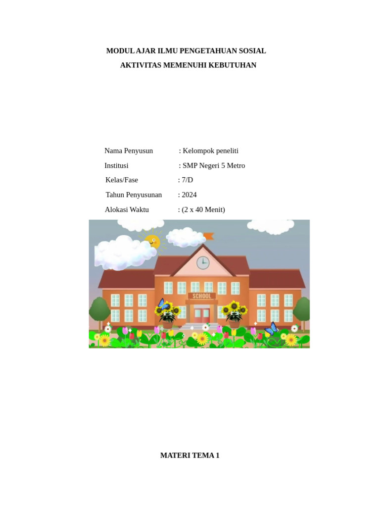 Modul Ajar Enisa Intan | PDF