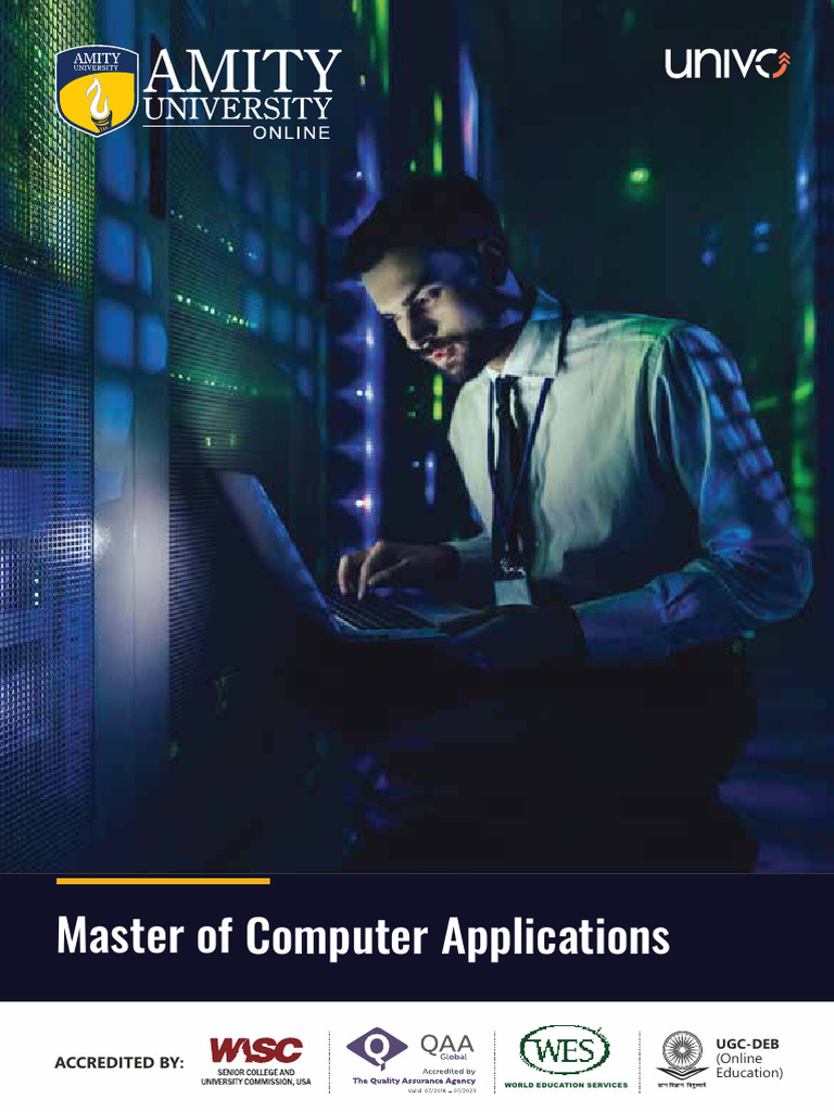 Amity MCA General 2026 | PDF | Computer Programming | Analytics