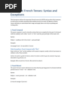 IGCSE French Paper 4 Candidate Responses | PDF | Verb | Question