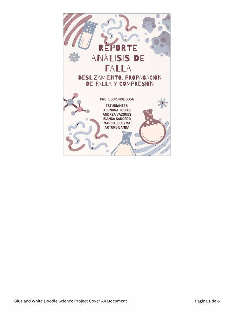 Reporte Analisis de Falla | PDF