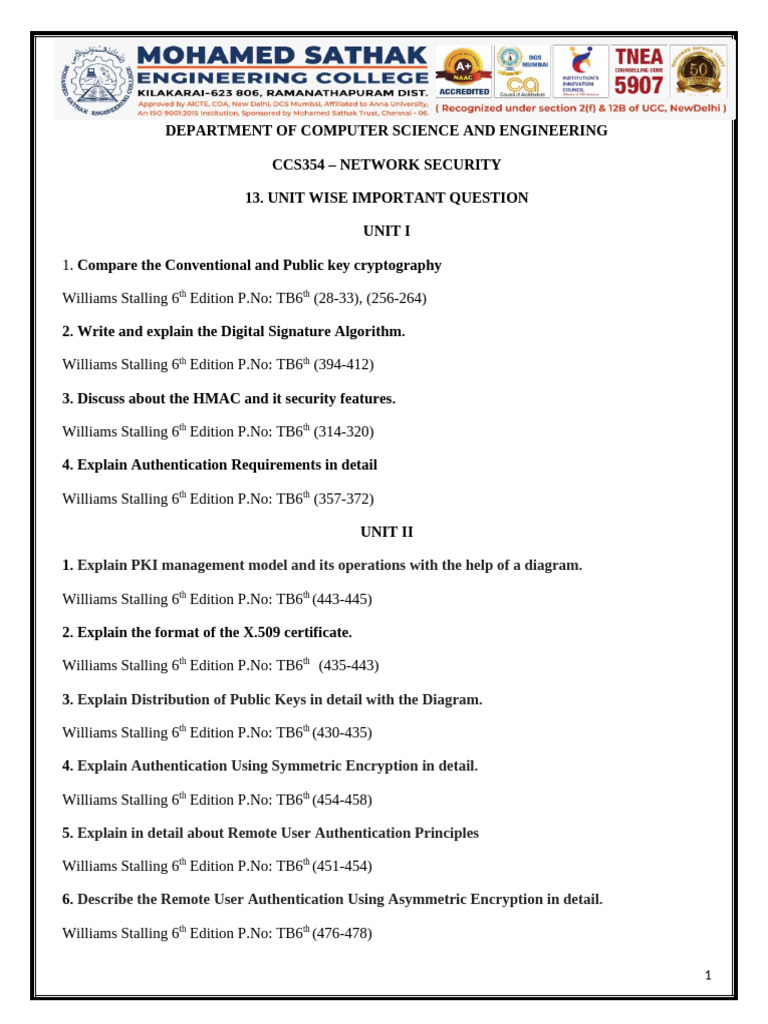 13.BIG QUESTION | PDF | Public Key Cryptography | Security Engineering