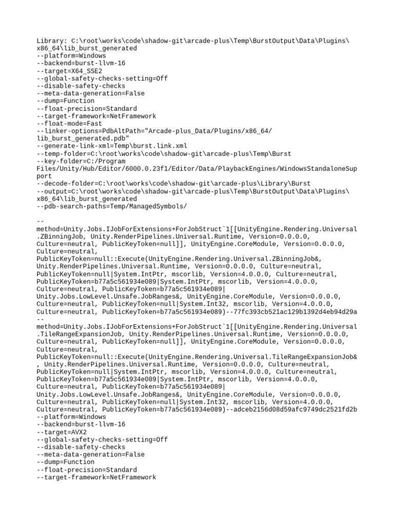 Lib Burst Generated | PDF