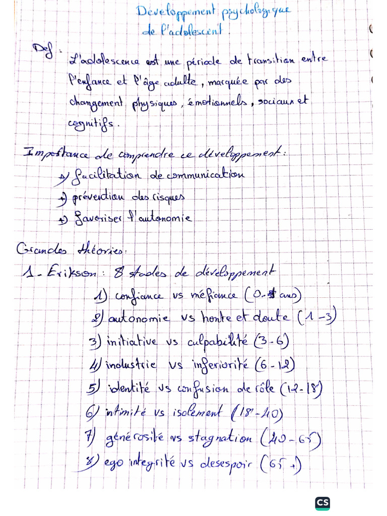 Dev Psycho Adolescents | PDF