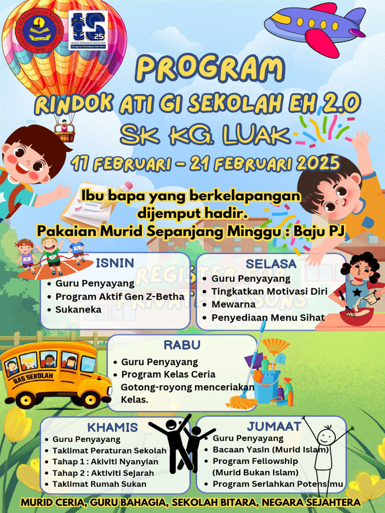 POSTER JOM KE SEKOLAH | PDF