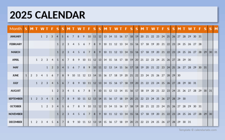2025-powerpoint-calendar-timeline | PDF