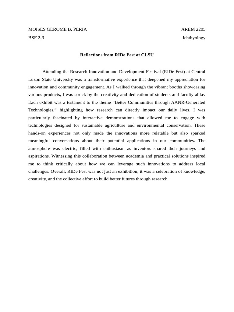 Ride Fest | PDF
