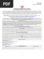 MAHINDRA LIFESPACE Rights Issue Application Form | PDF | Securities ...