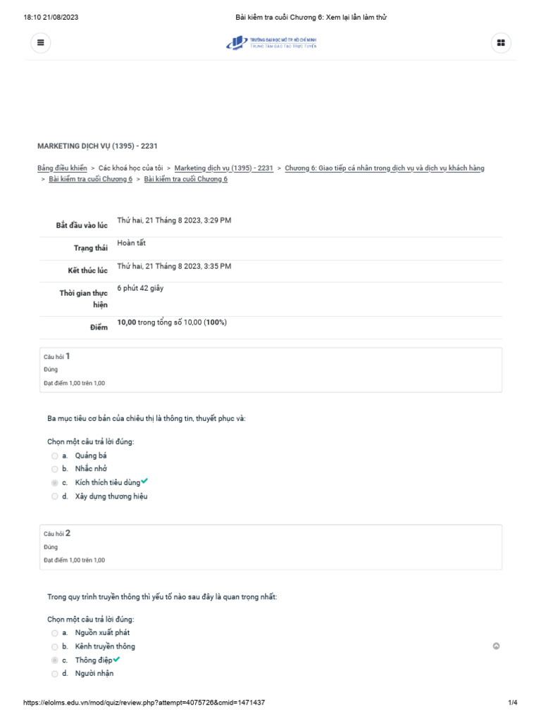 Marketing DV C6 | PDF