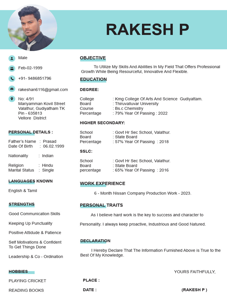 Rakesh Resume New | PDF