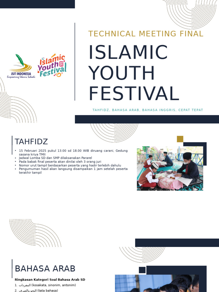 TM FINAL Lomba Tahfidz, Arab, English Dan LCC | PDF