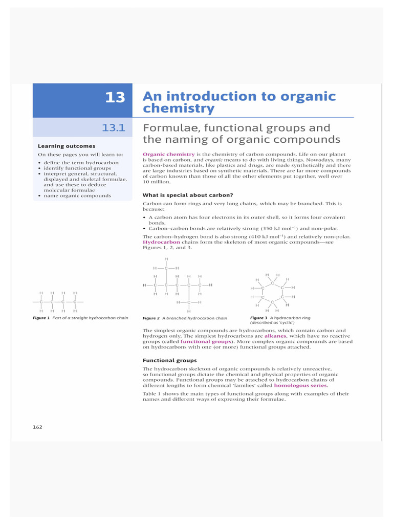 A Level Organic Chemistry | PDF