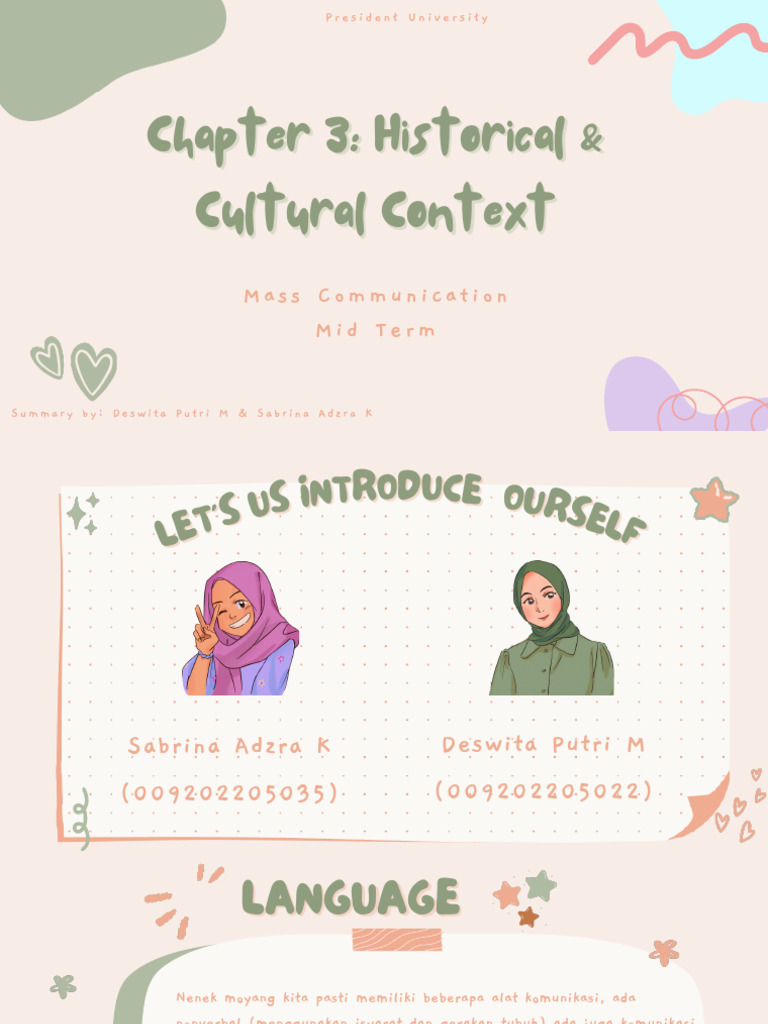 Mass Communication - Historical & Cultural Context | PDF