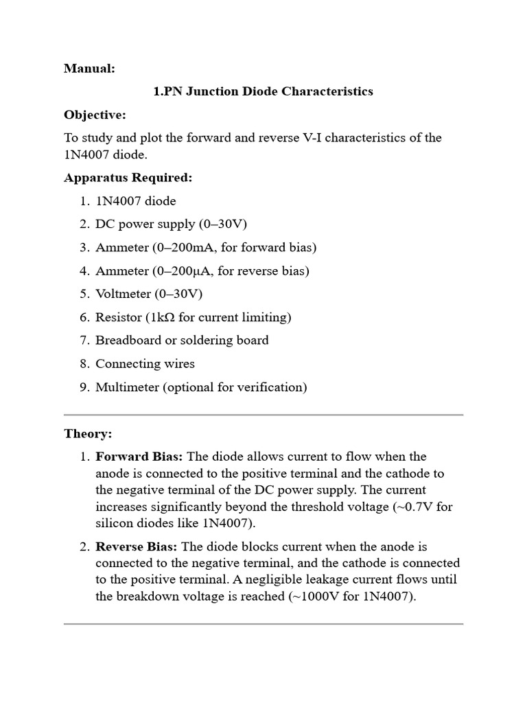 Electronic devices and circuits theory | PDF | Diode | P–N Junction