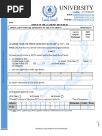 Dwu Non School Leaver Application Form | PDF | Science | Mathematics